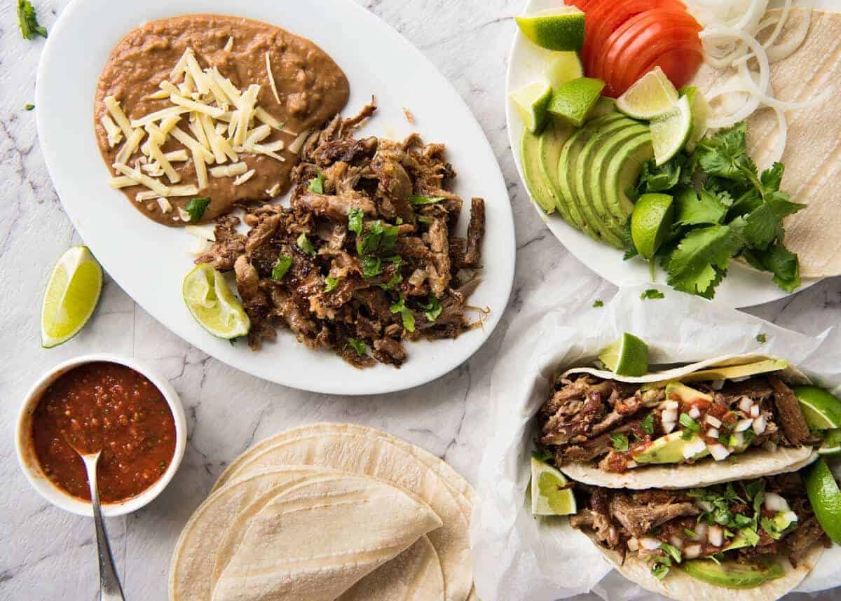 Pork Carnitas Tacos + Good Food & Wine Show! | RecipeTin Eats